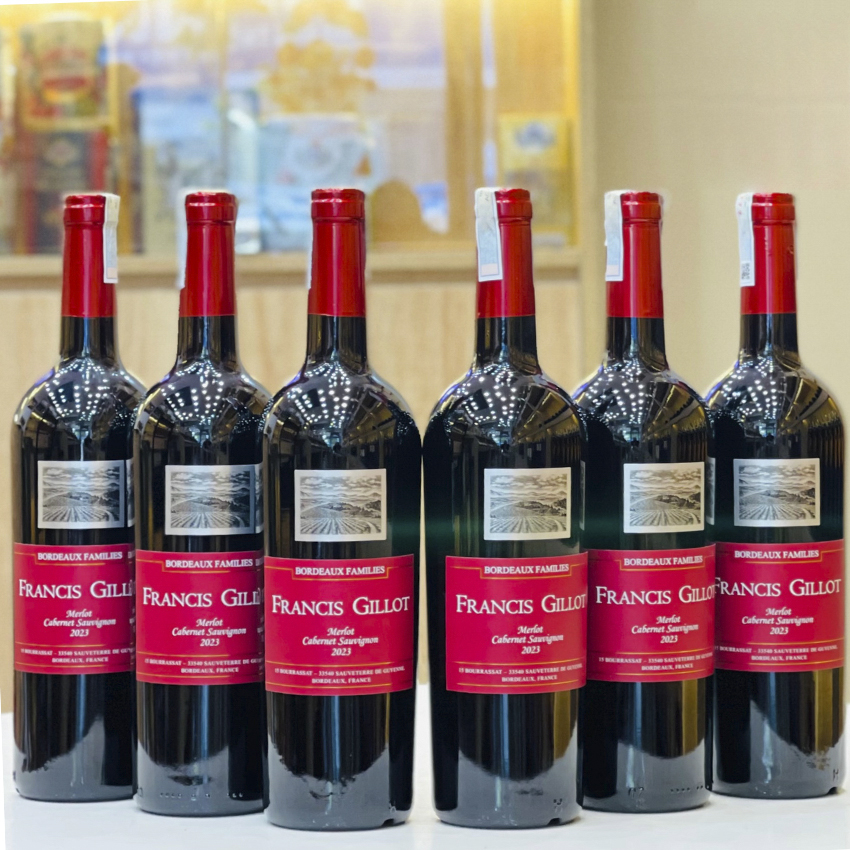 Vang Pháp Francis Gillot 750ml - GCK GIFT